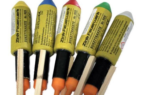 Zink Raketen | Offlineshop | DIE FEUERWERKER Michael Tusch Feuerwerk ...