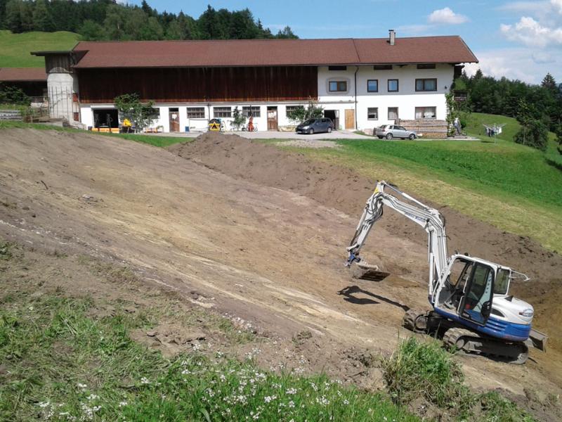 Flächen herrichten | ERDBAU WINDISCH Andreas Windisch Erdbau ...